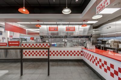 Five Guys - Burlington Bar & Restaurants Construction Project | BUILD IT
